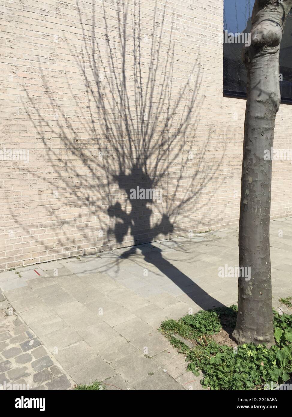 Concrete walkway shadow graphic hi-res stock photography and images - Alamy