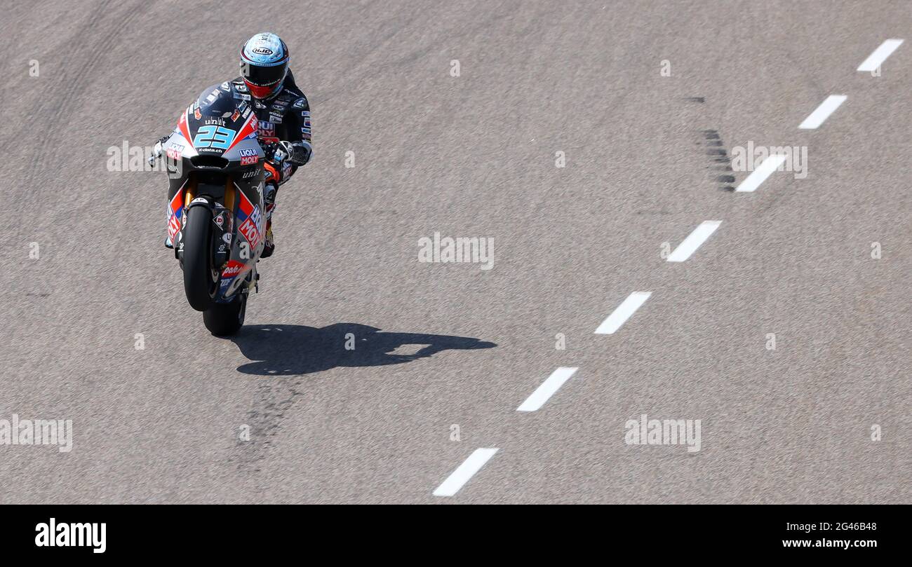 Hohenstein Ernstthal, Germany. 19th June, 2021. Motorsport/Motorcycle ...