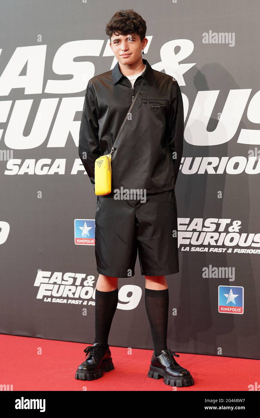 Spanish actor Hugo Arbues during the photocall for the 'Fast & Furious ...
