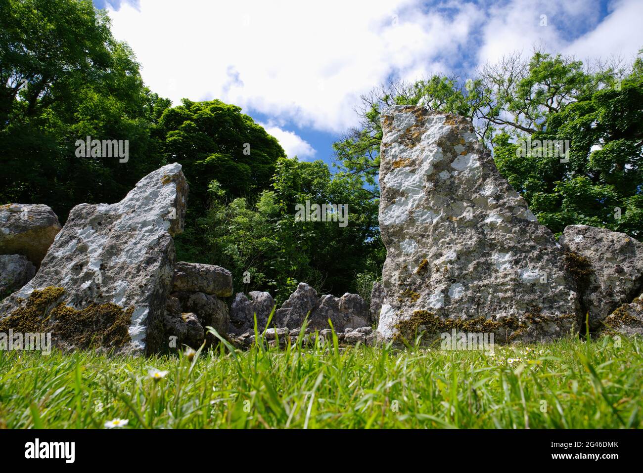Din Lligwy, Ancient Settlement, Anglesey Stock Photo - Alamy