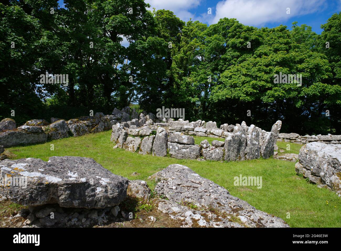Din Lligwy, Ancient Settlement, Anglesey Stock Photo - Alamy