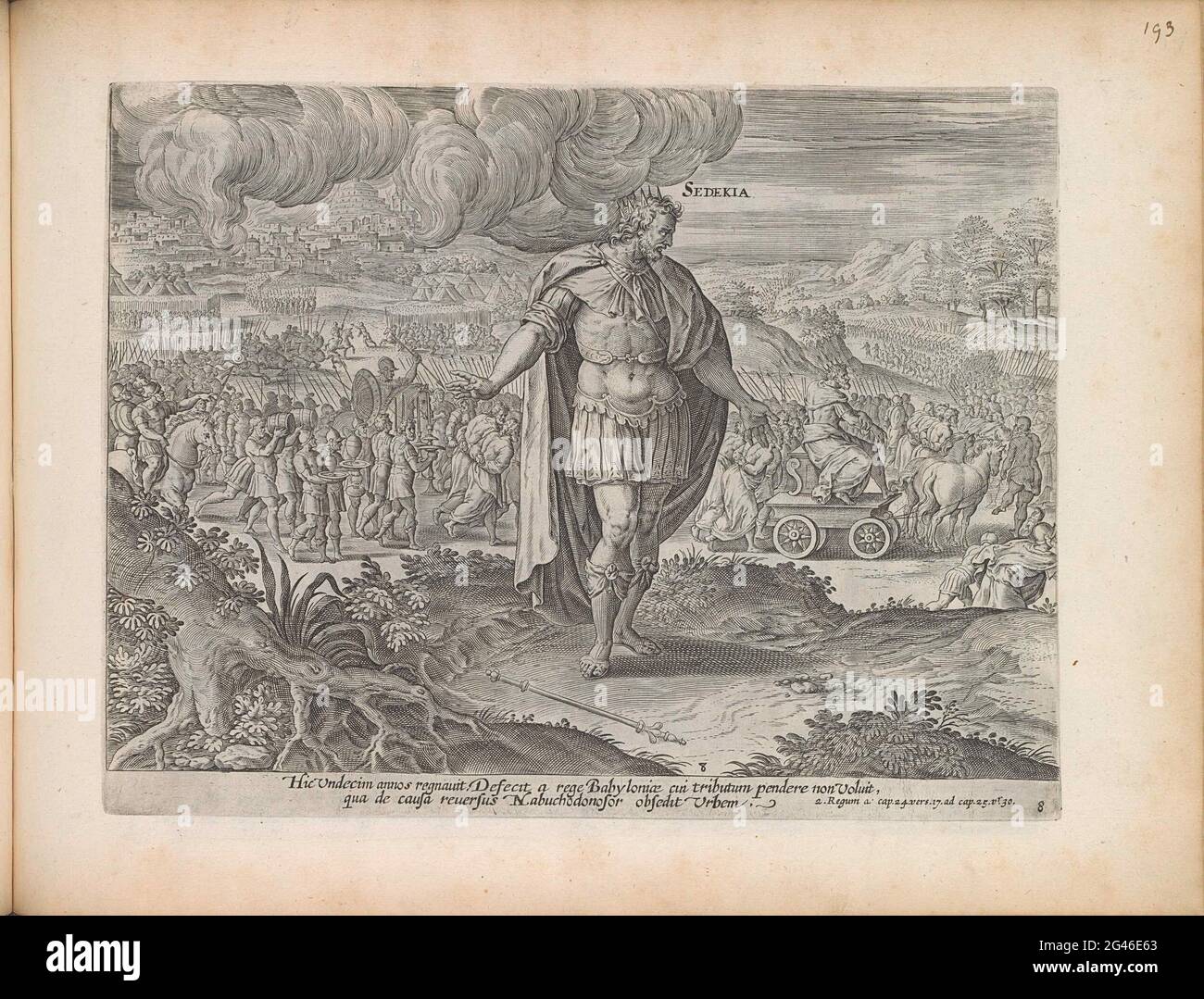 Sedekia; Kings of Judah; Theatrum Biblicum Hoc Est Historiae Sacrae ...