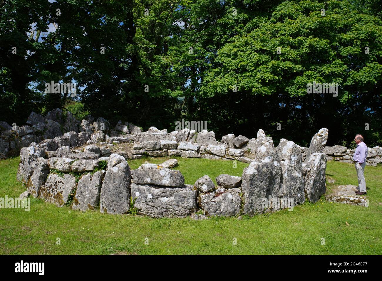 Din Lligwy, Ancient Settlement, Anglesey Stock Photo - Alamy