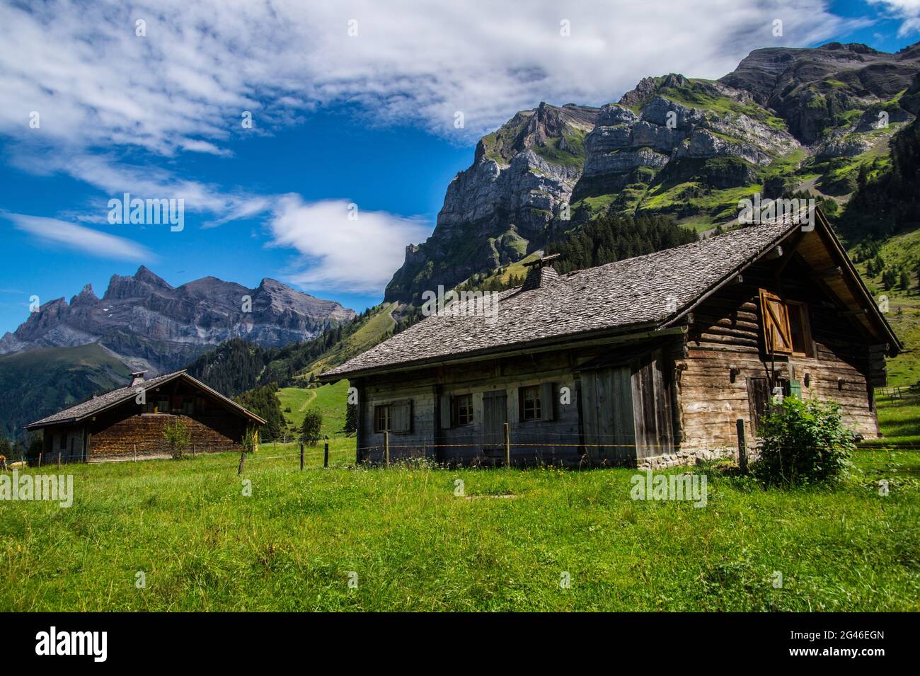 Swiss alps landscape hi-res stock photography and images - Alamy