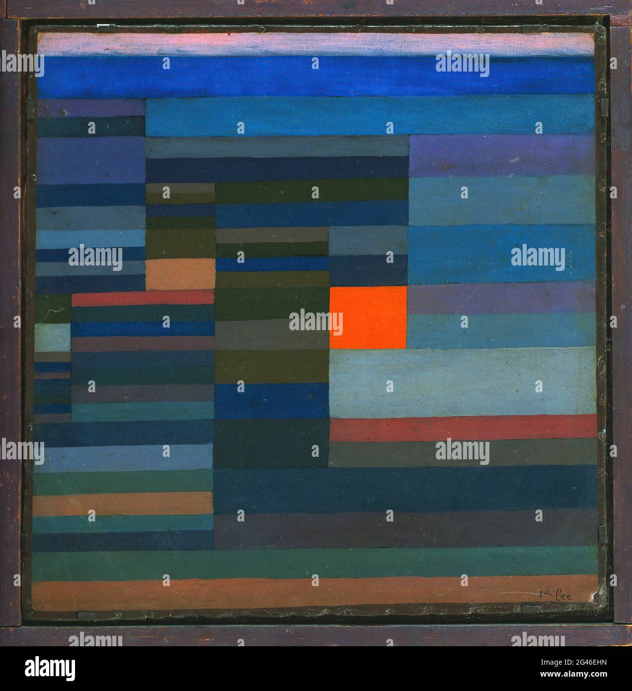 Paul Klee - Fire in the Evening Stock Photo - Alamy