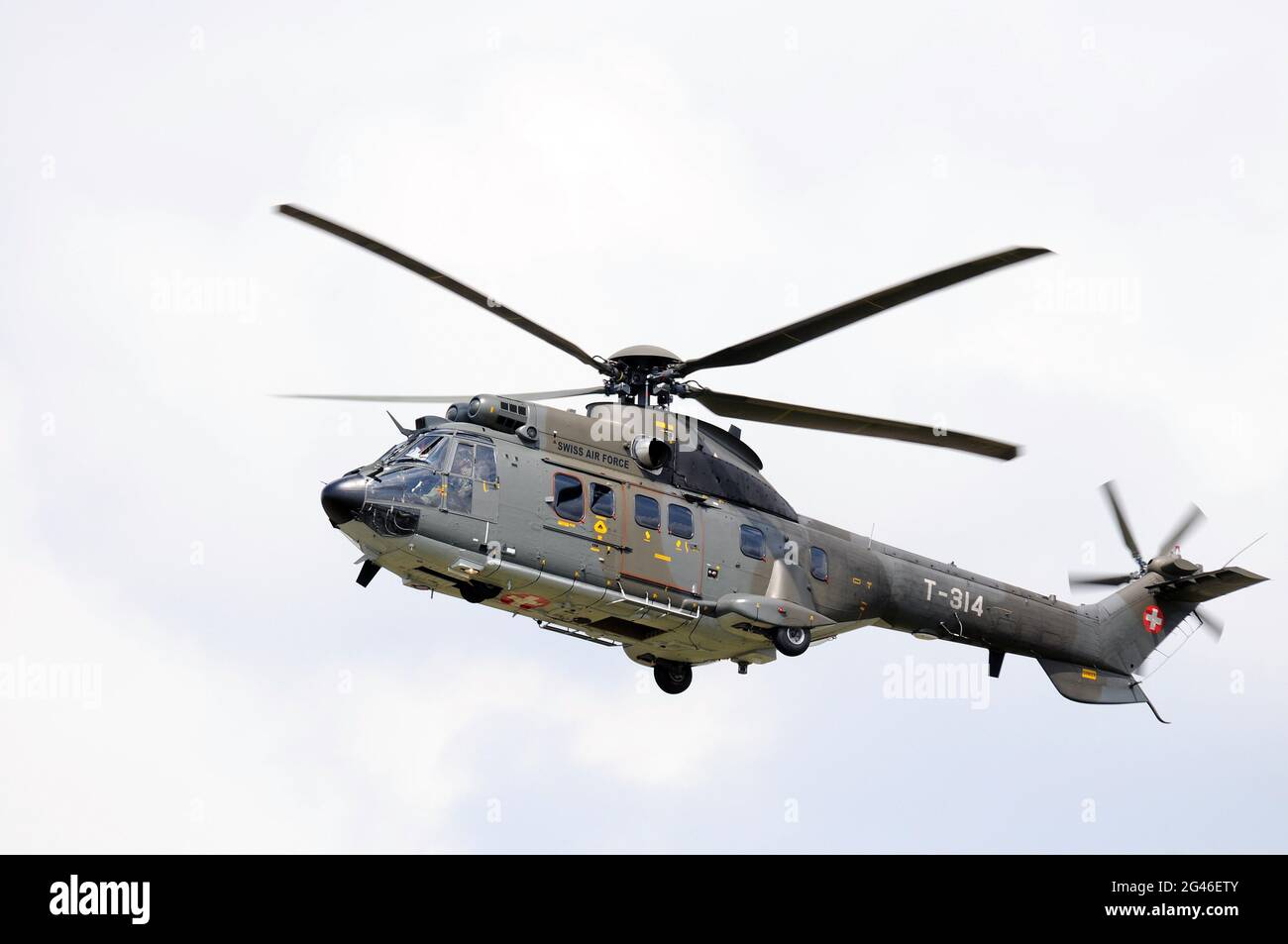Swiss Air Force "Super Puma Stock Photo - Alamy