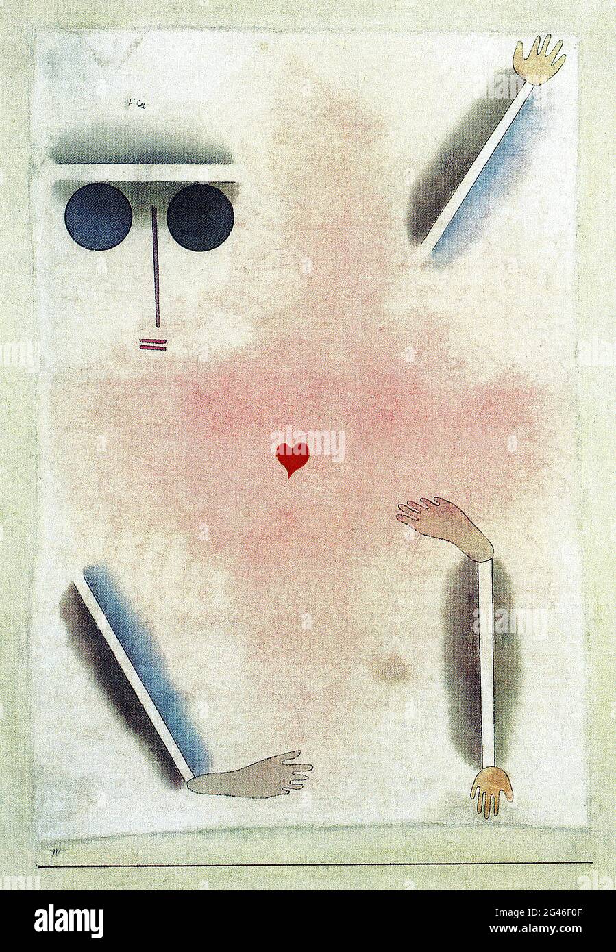 Paul Klee - Has Head Hand Foot and Heart Stock Photo - Alamy