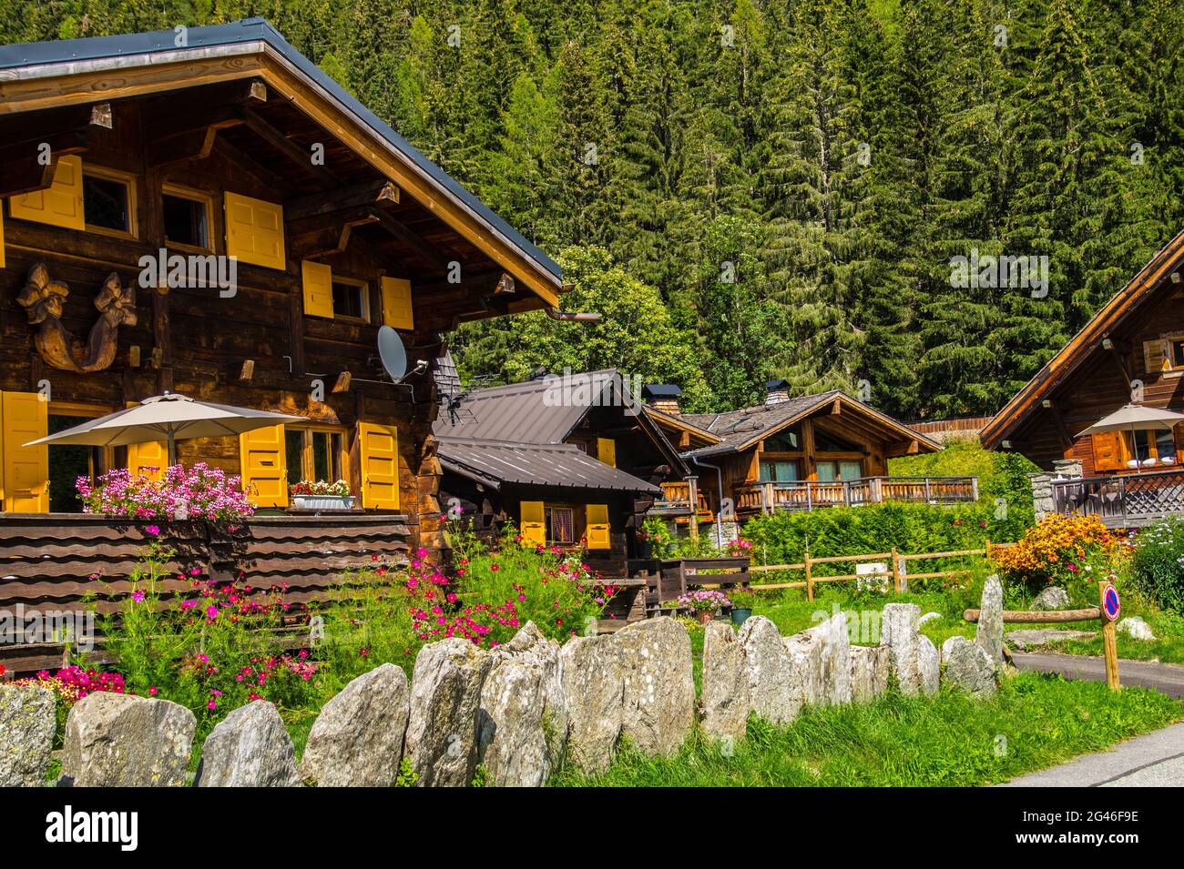 French alps landscape hi-res stock photography and images - Alamy