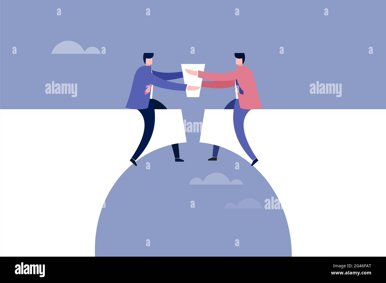 Fill a gap Stock Vector Images - Alamy