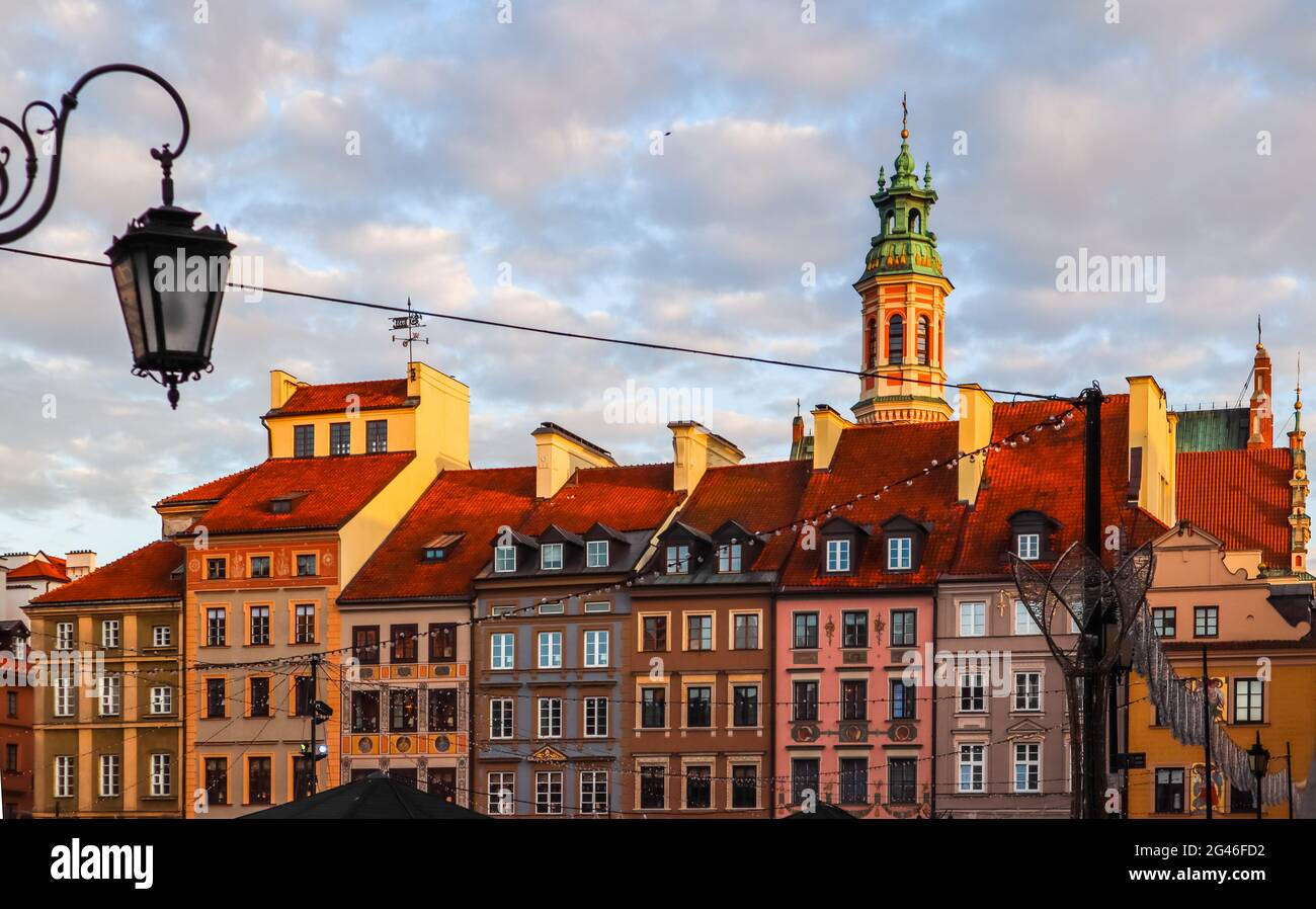 Warsaw famous landmarks hi-res stock photography and images - Alamy