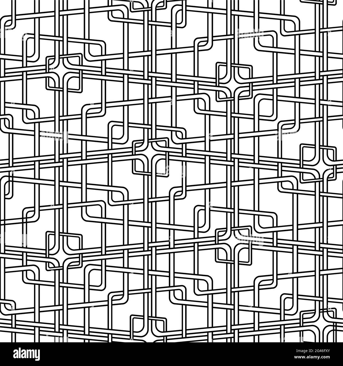 Seamless Geometric Pattern Abstract. Japanese style graphics Stock ...
