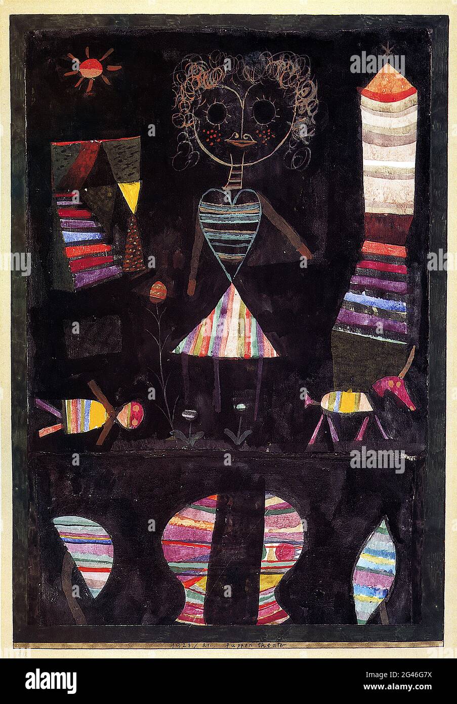 Paul Klee - Puppet Theatre Stock Photo - Alamy