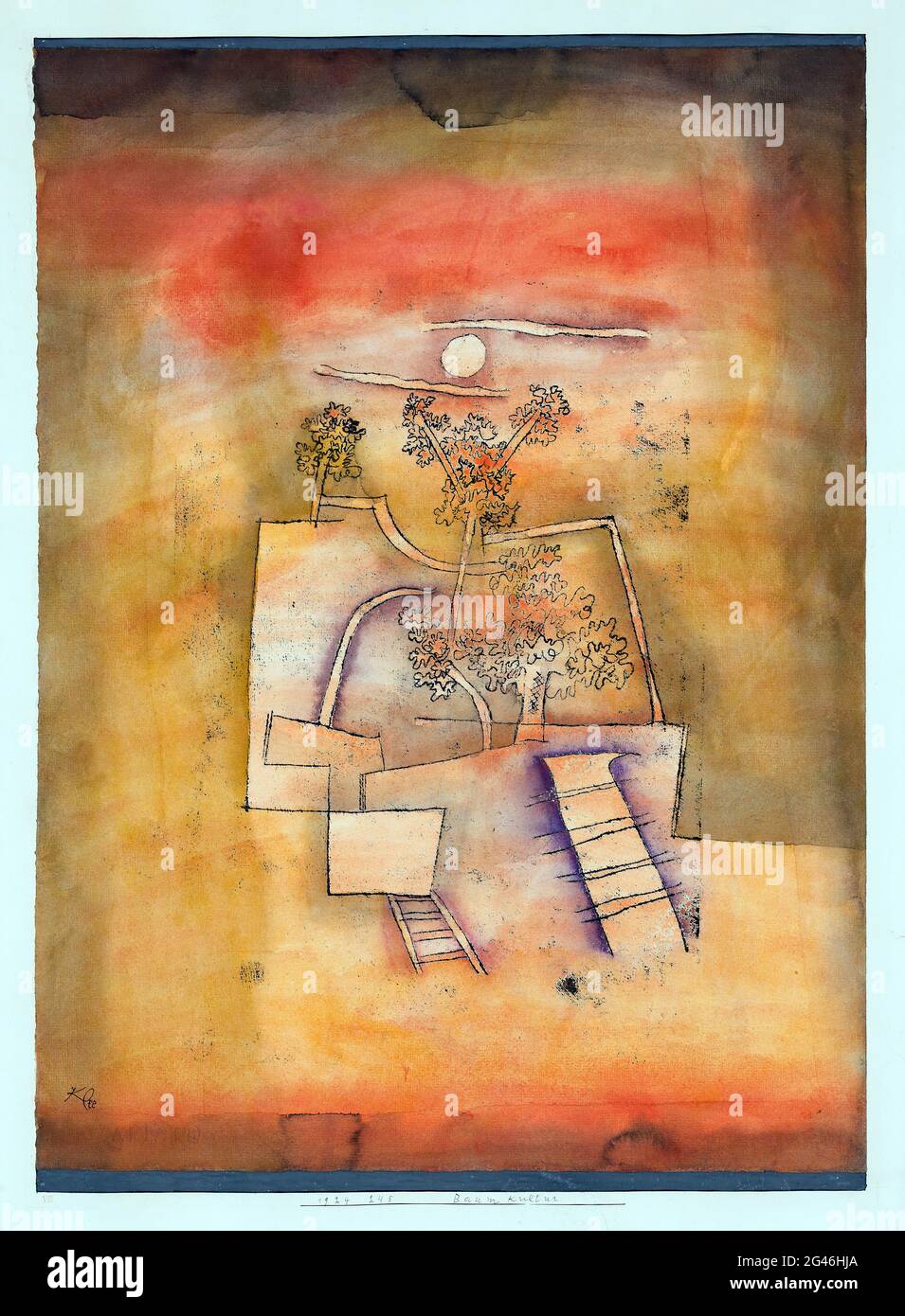 Paul Klee - Tree Culture Stock Photo - Alamy