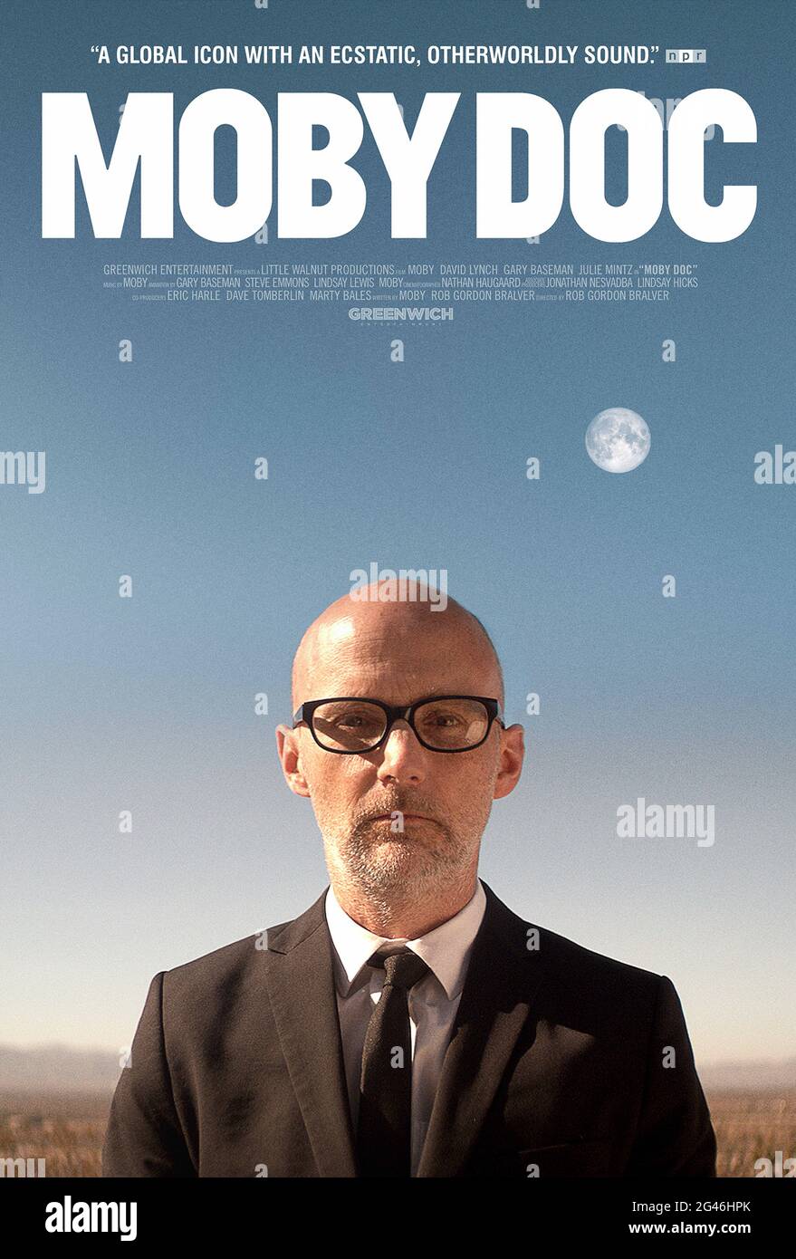 Moby Doc (2021) directed by Rob Gordon Bralver and starring Moby, David ...
