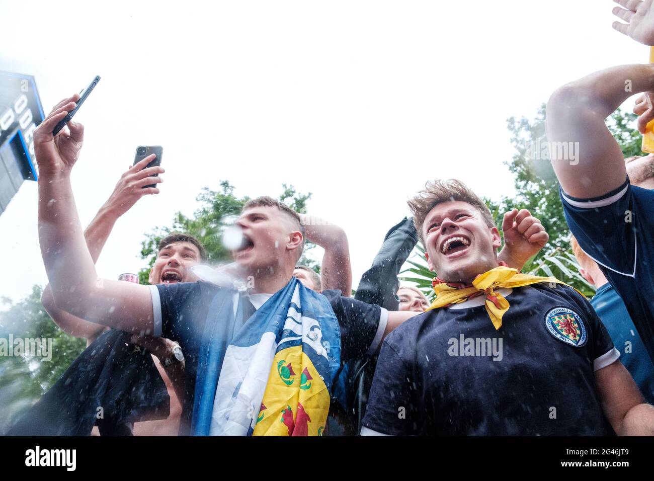 England Vs Scotland Euro 2020 Group match, draw 0-0. Throughout ...