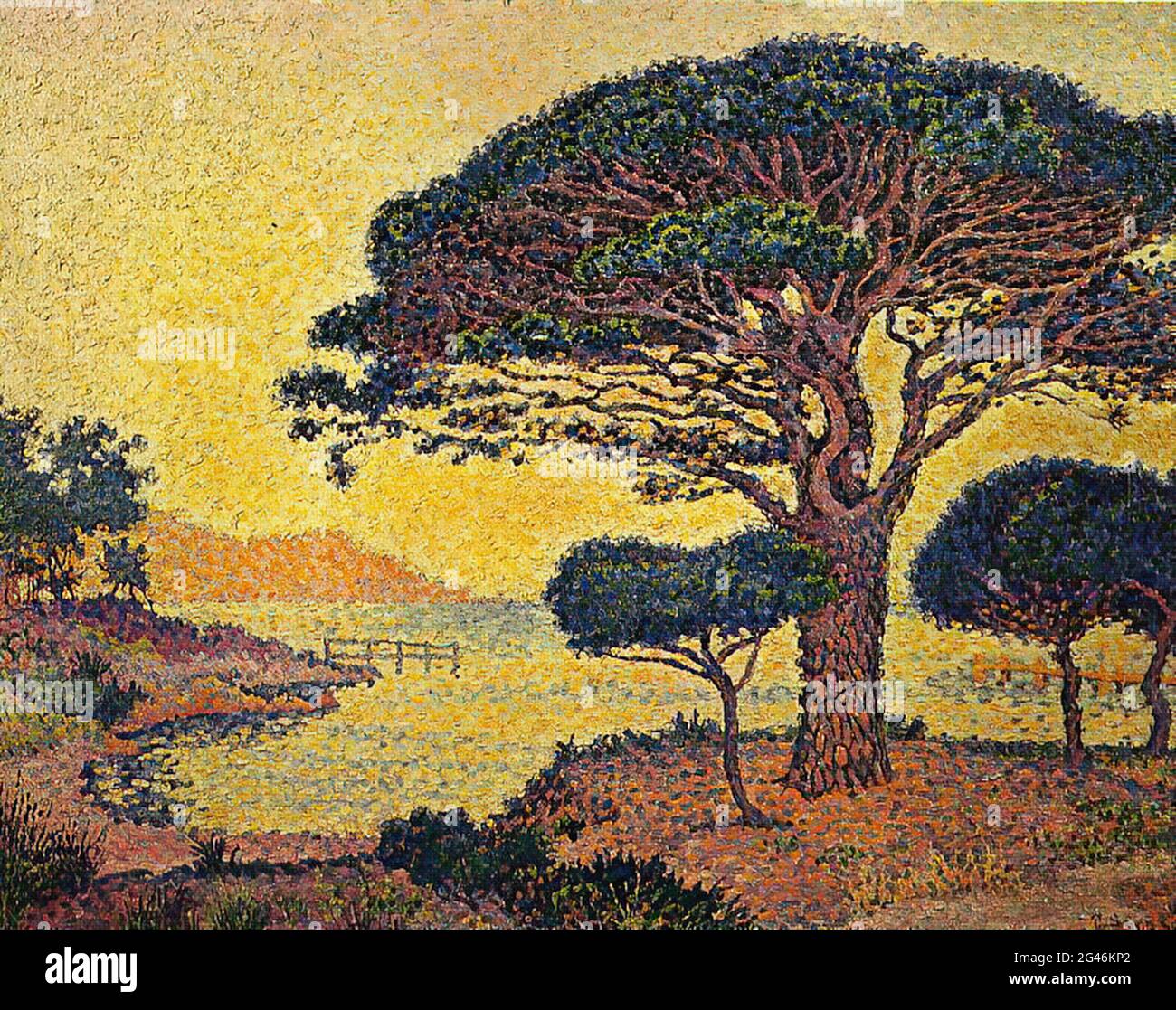 Signac tree hi-res stock photography and images - Alamy