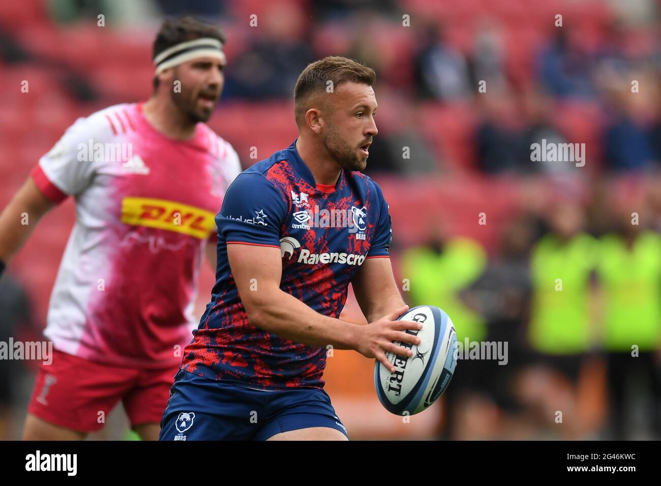 Andy Uren of Bristol Bears, in action during the game Stock Photo - Alamy