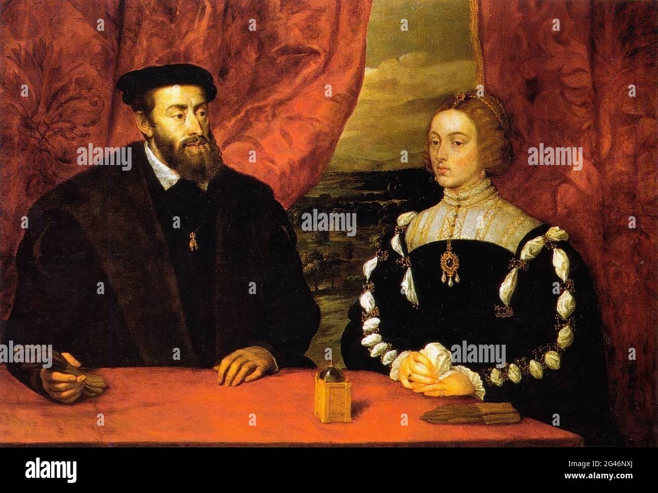 Peter Paul Rubens - Charles Empress Isabella 16 Stock Photo - Alamy