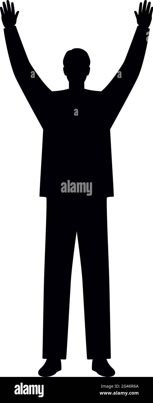 man silhouette design Stock Vector Image & Art - Alamy