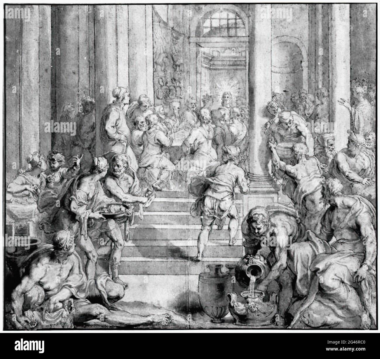 Peter Paul Rubens - Last Supper C 1635 Stock Photo - Alamy