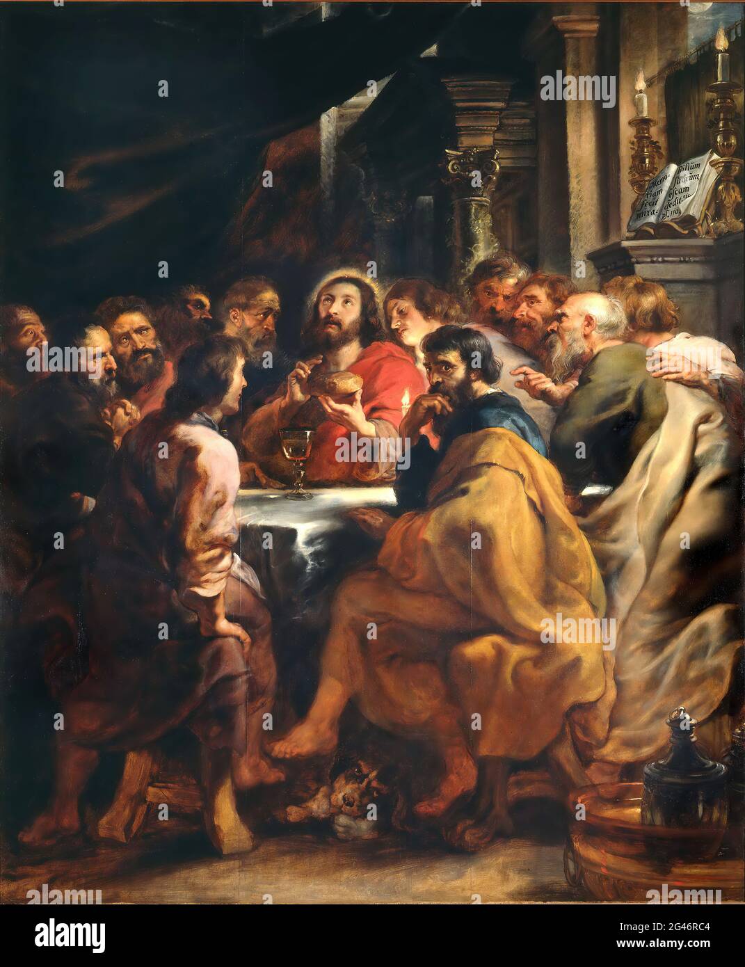 Peter Paul Rubens - Last Supper Stock Photo - Alamy