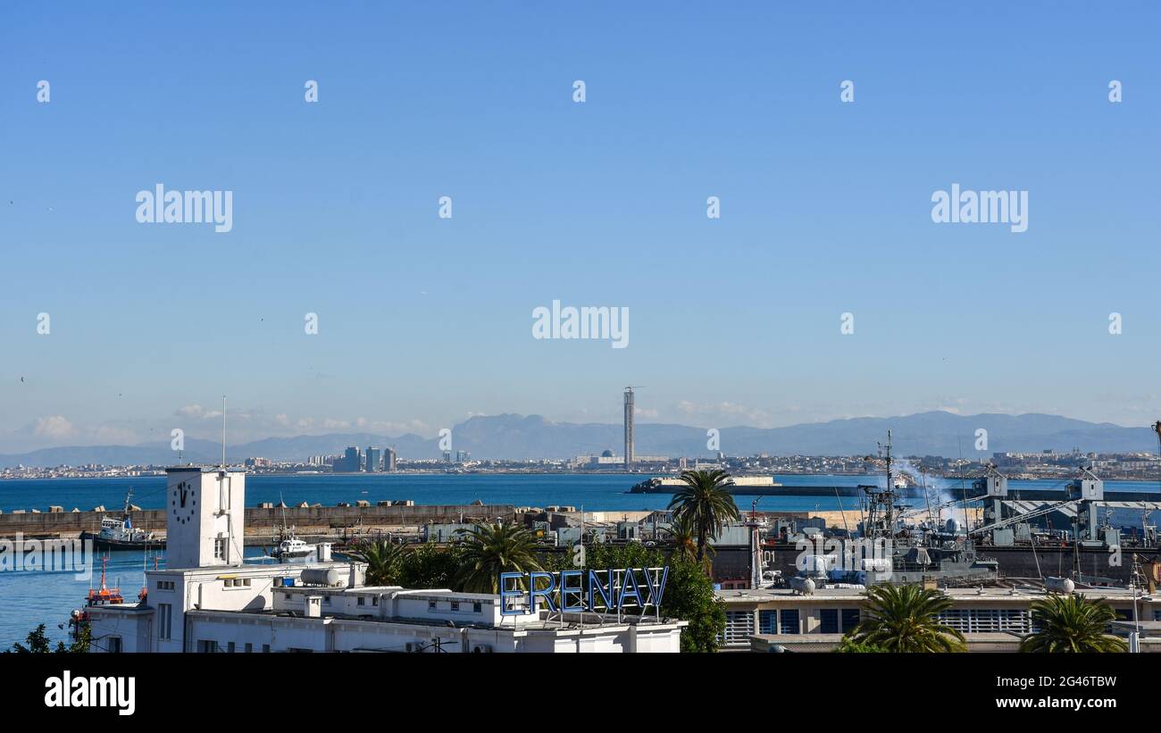 City view algiers in algeria hi-res stock photography and images - Alamy