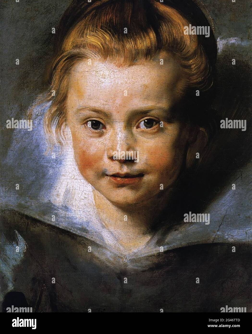 Peter Paul Rubens - Portrait Young Girl 1615 Stock Photo - Alamy