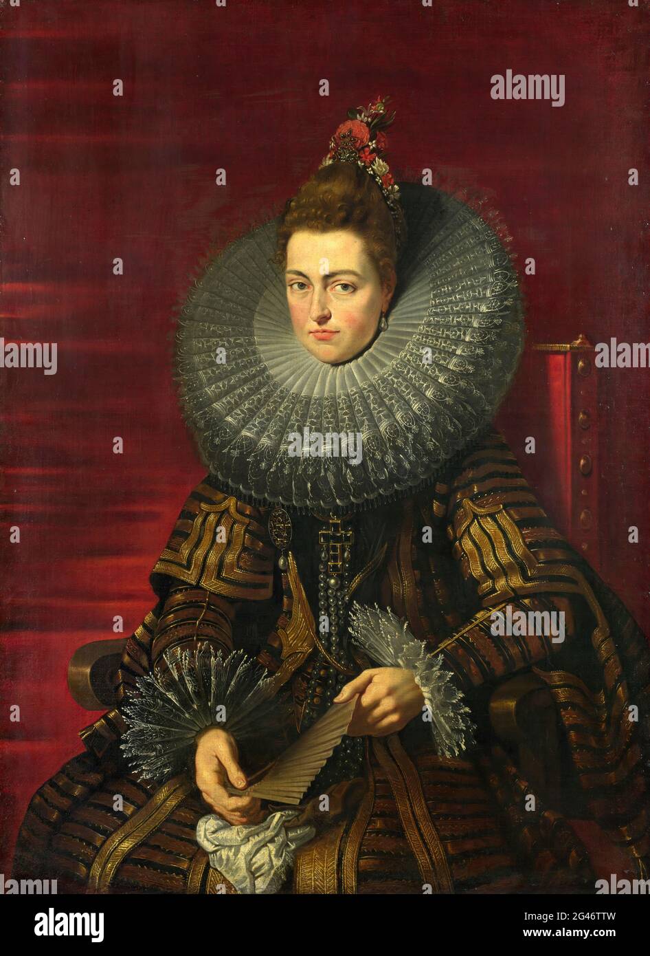 Peter Paul Rubens - Portrait of the Infanta Isabella Stock Photo - Alamy