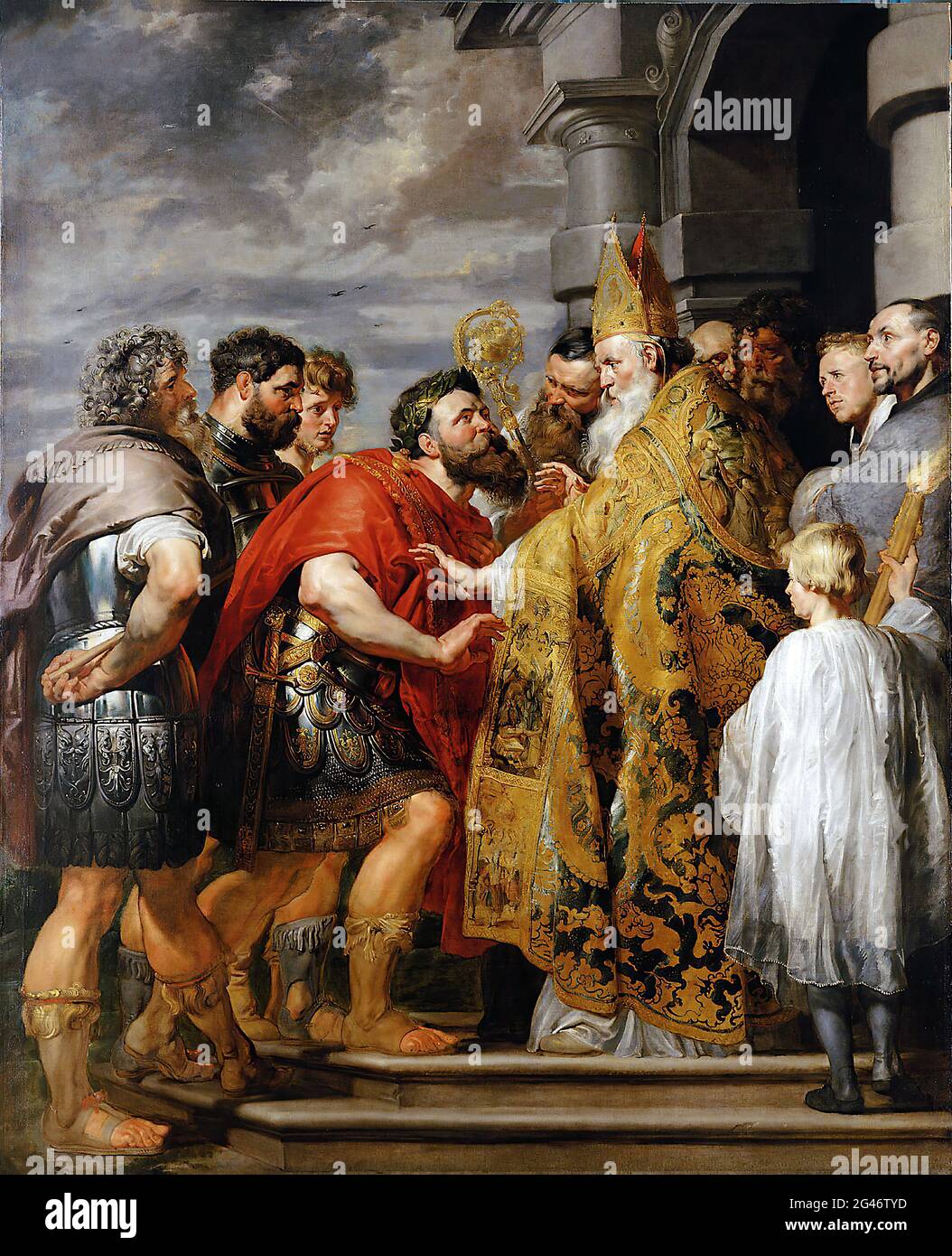 Saint ambrosius hi-res stock photography and images - Alamy