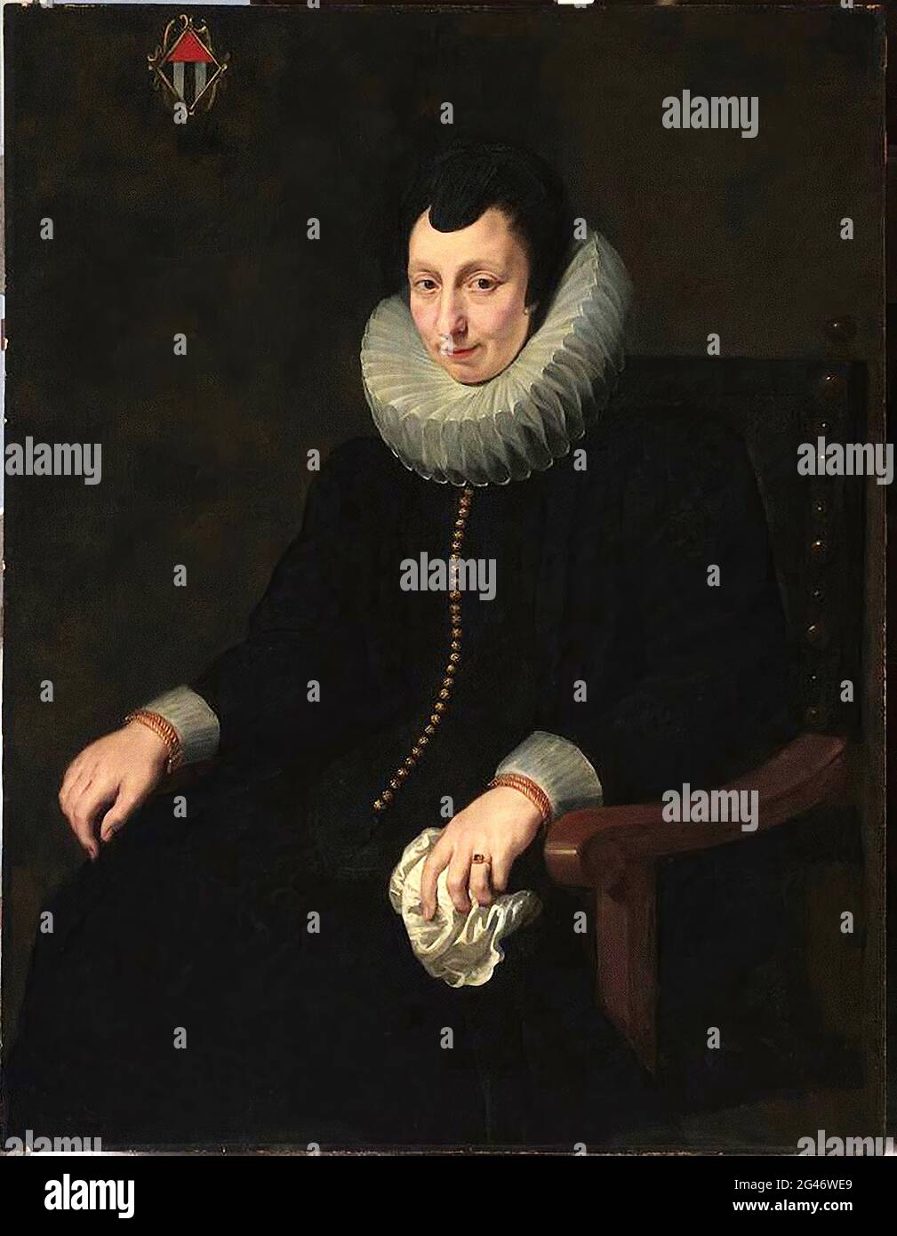 Peter Paul Rubens - Sara Breyll Wife of Rogier Clarisse Stock Photo - Alamy