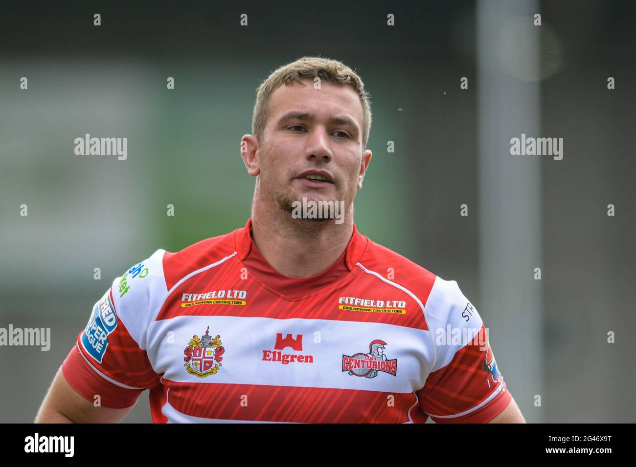 Nathan Mason (19) of Leigh Centurions in action Stock Photo - Alamy