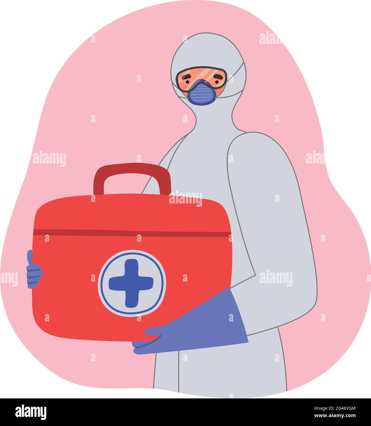 kit with doctor Stock Vector Image & Art - Alamy