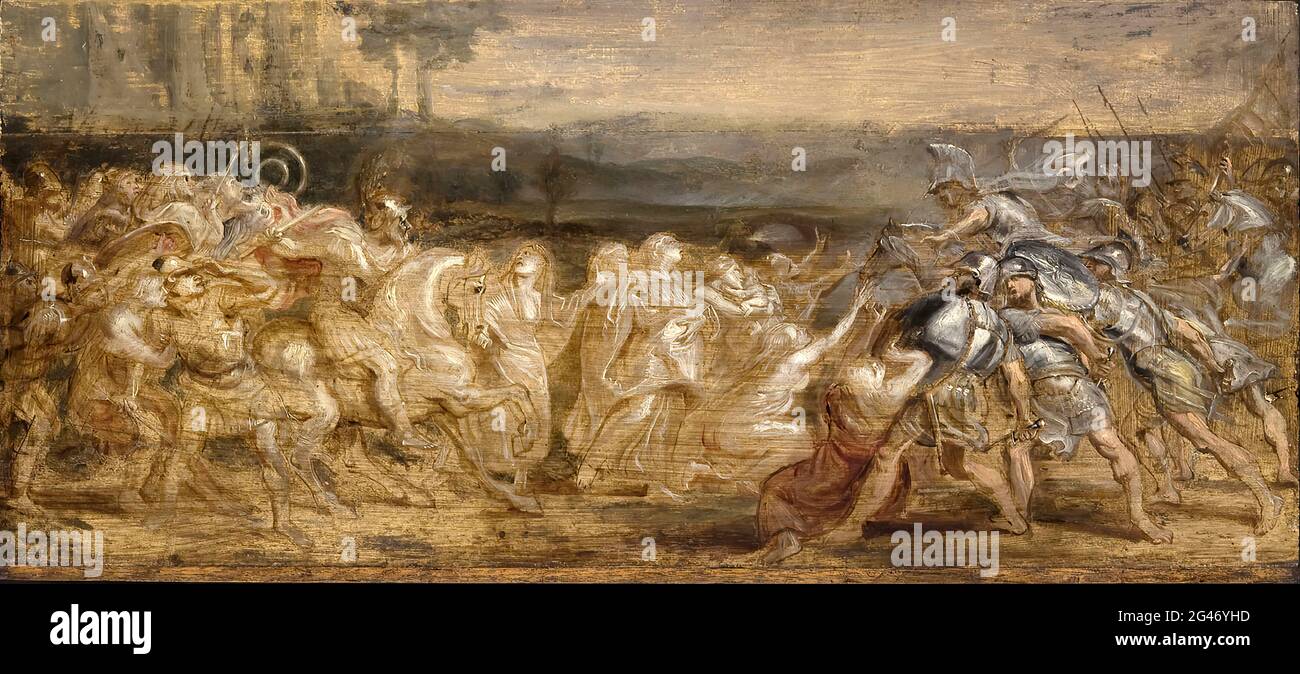 Romans and sabines hi-res stock photography and images - Alamy