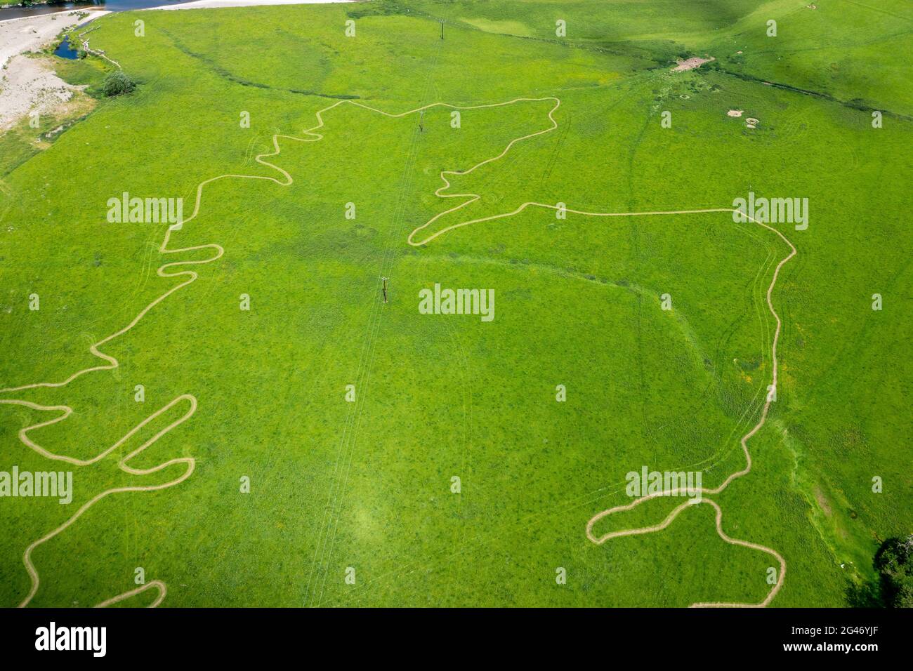 Jedburgh map hi-res stock photography and images - Alamy