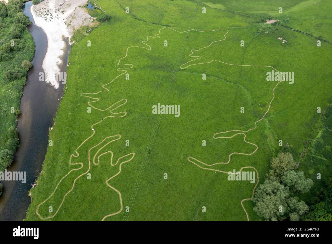 Jedburgh map hi-res stock photography and images - Alamy