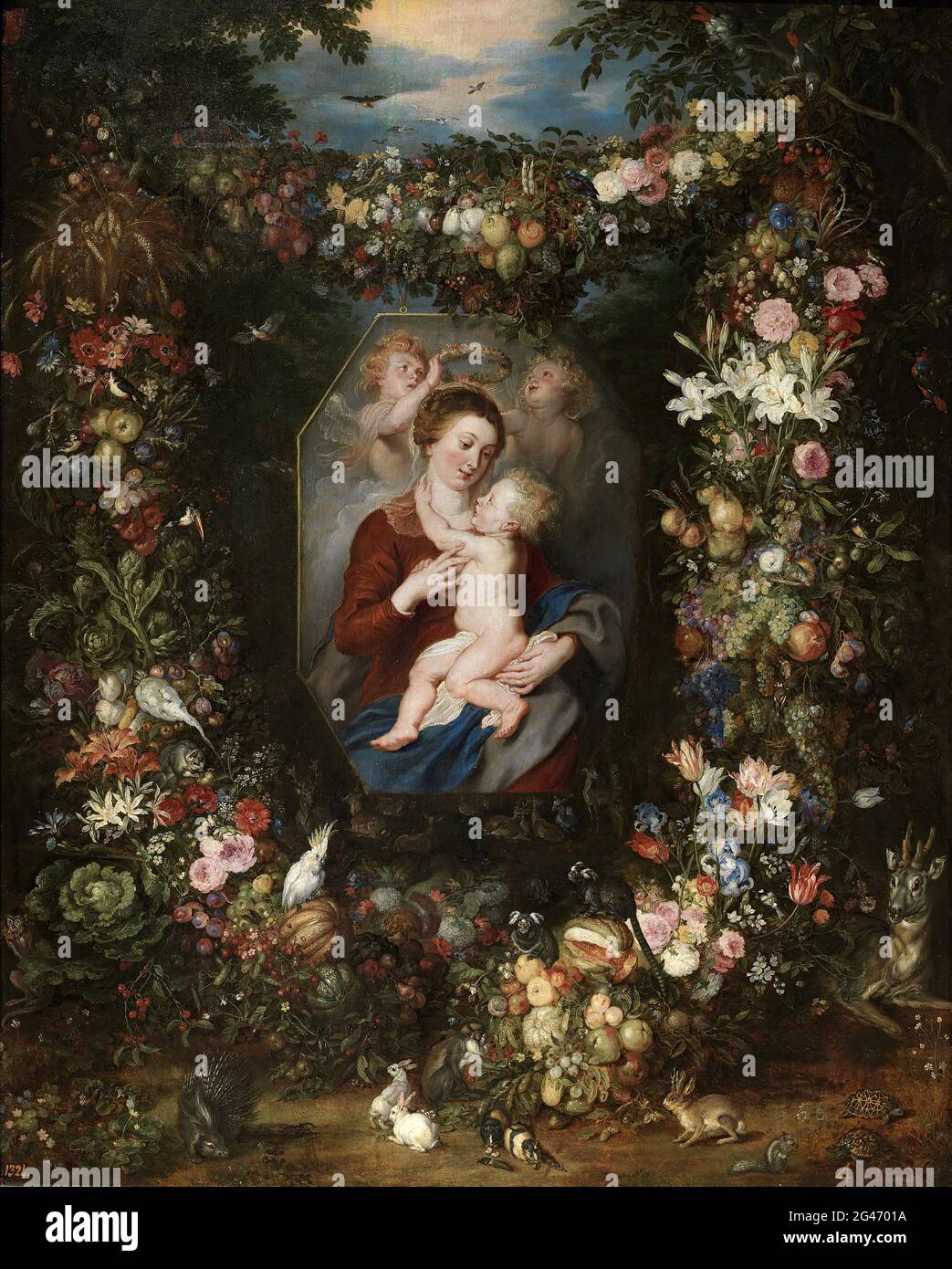 Peter paul rubens virgin child hi-res stock photography and images - Alamy