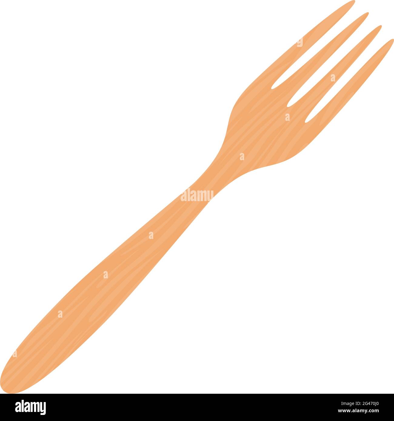 wooden fork design Stock Vector Image & Art - Alamy