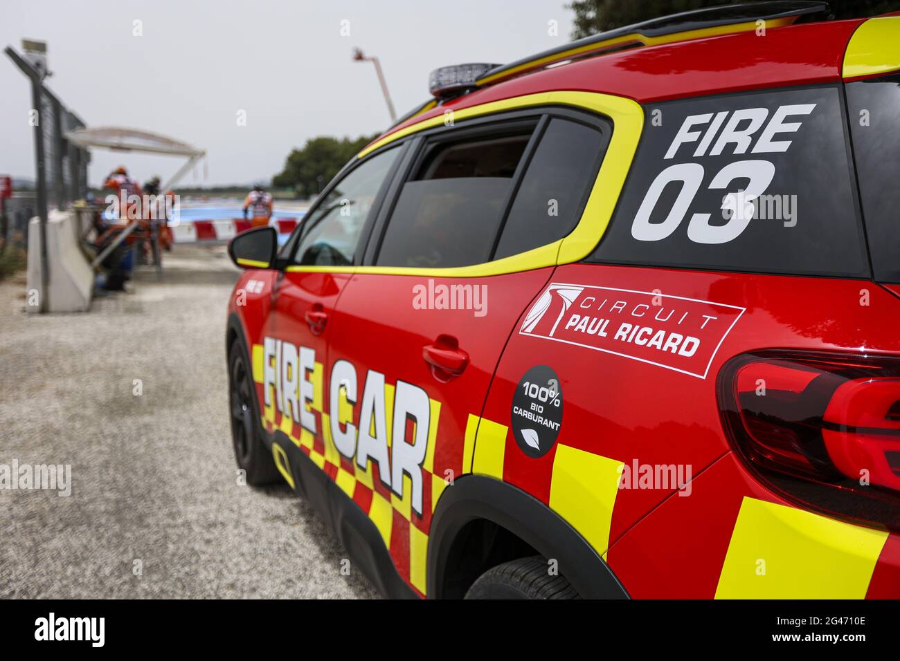 Fire Car during the Formula 1 Emirates Grand Prix de France 2021, 7th ...