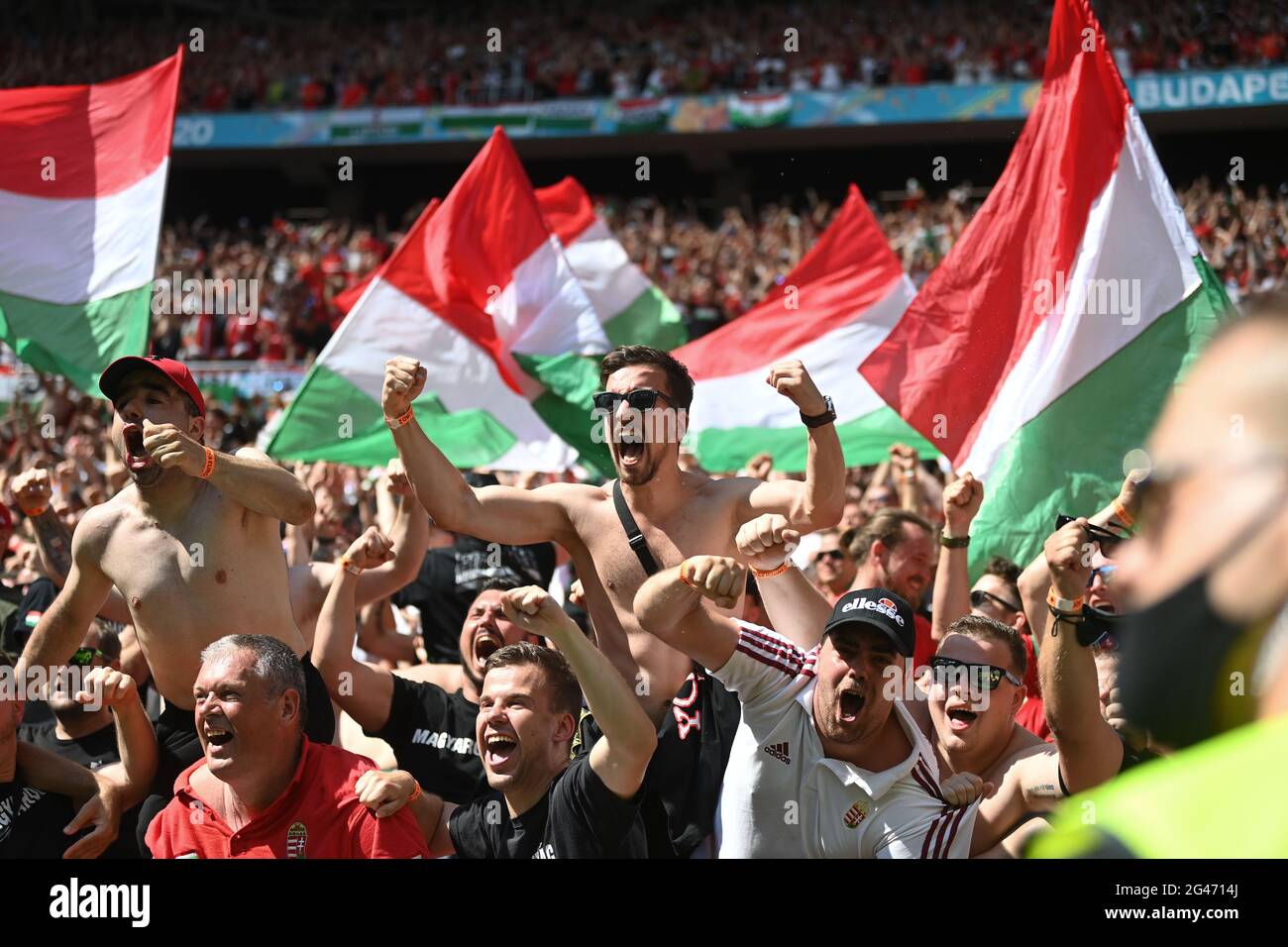 Budapest, Hungary. 19th June, 2021. Football: European Championship ...