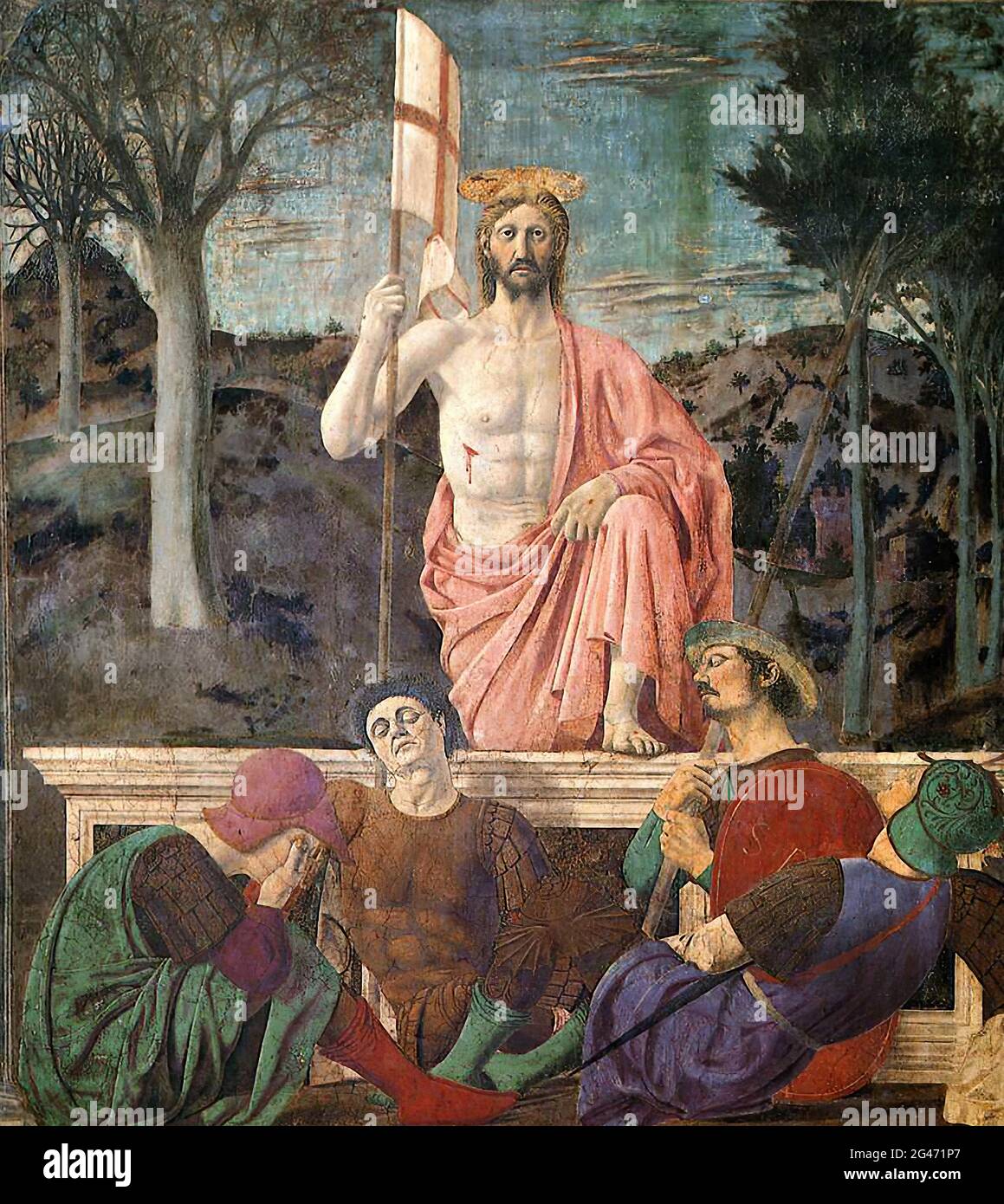 Piero Della Francesca - Resurrection Stock Photo - Alamy