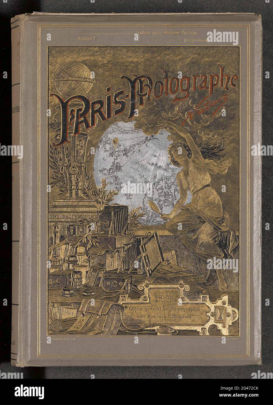 Paris-photographer First year 1891 Stock Photo - Alamy