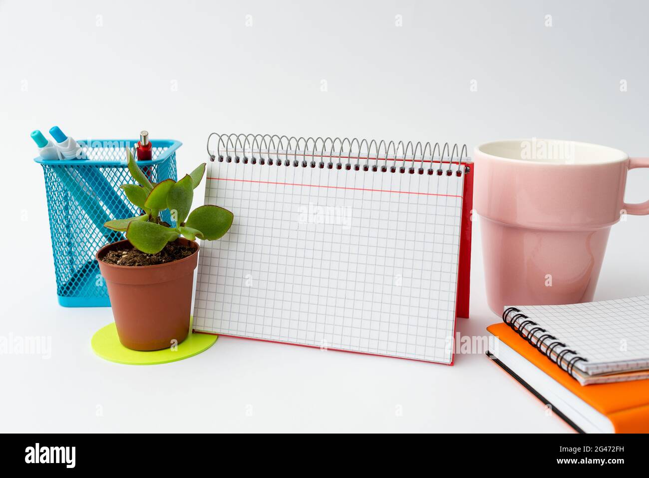 Tidy Workspace Setup, Writing Desk Tools Equipment, Smart Office ...