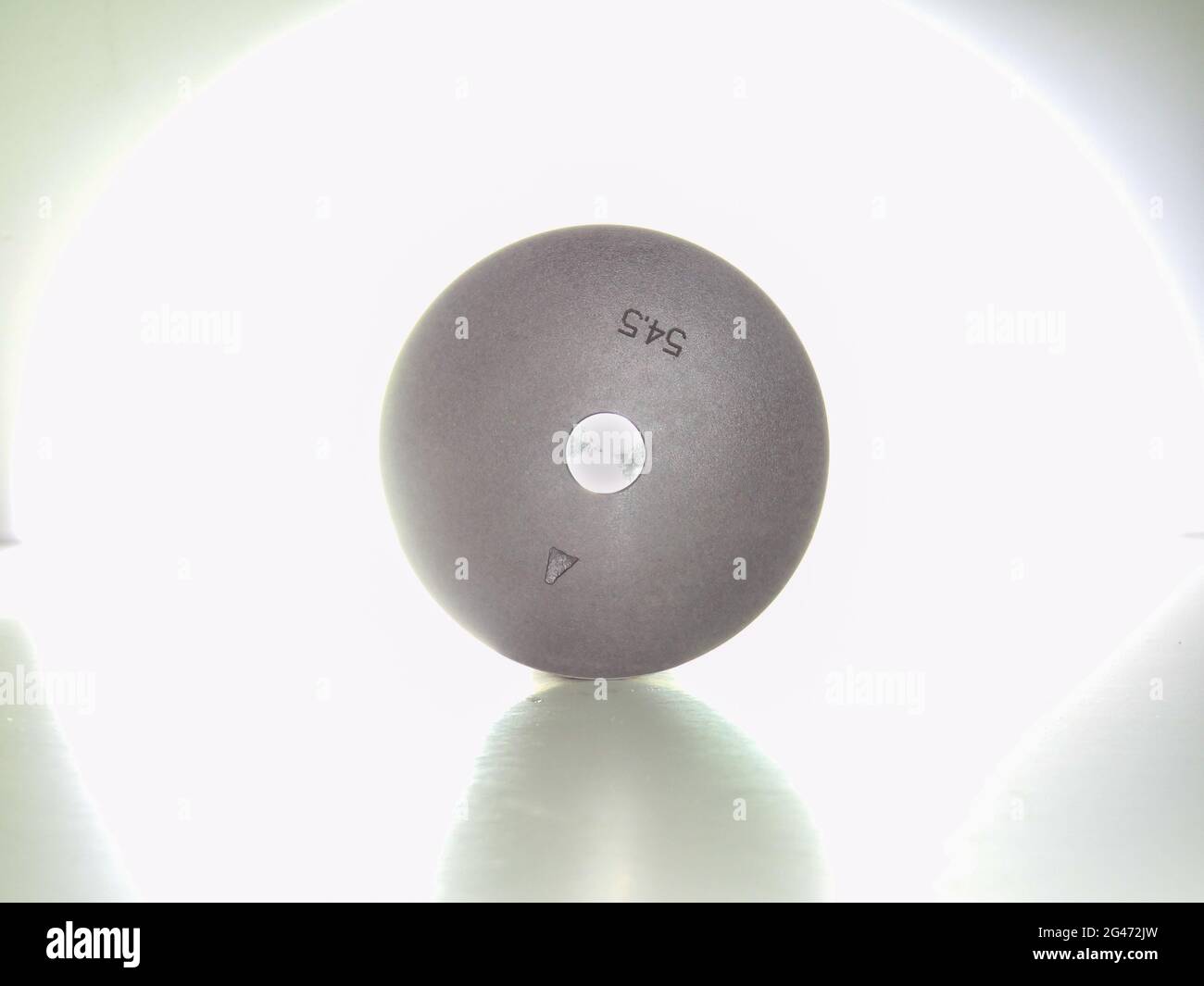 Gray grinding disc isolated on a white background Stock Photo - Alamy