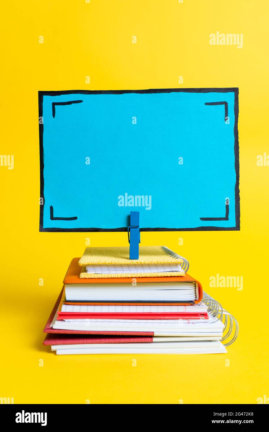 Colorful Idea Presentation, Displaying Fresh Thoughts, Sending Message ...