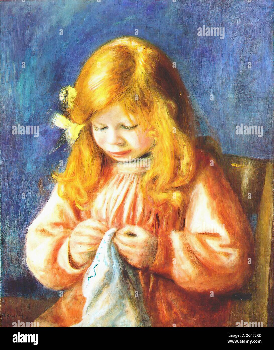 Pierre-Auguste Renoir - Artist S Son Jean 1900 Stock Photo - Alamy