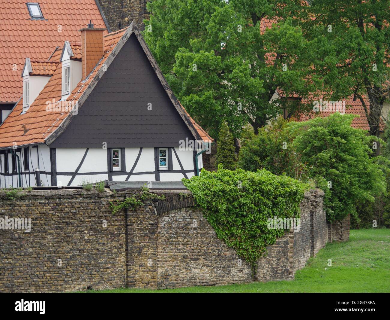Village of westerholt Stock Photo - Alamy