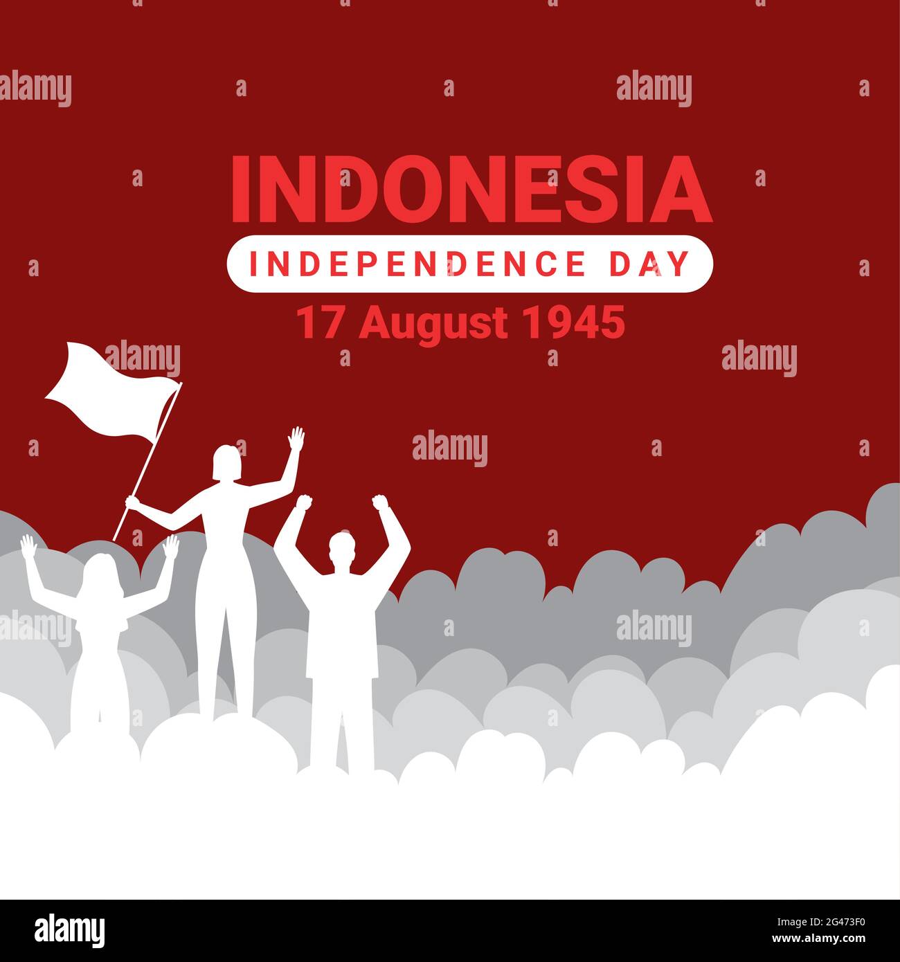 Hari kemerdekaan Stock Vector Images - Alamy