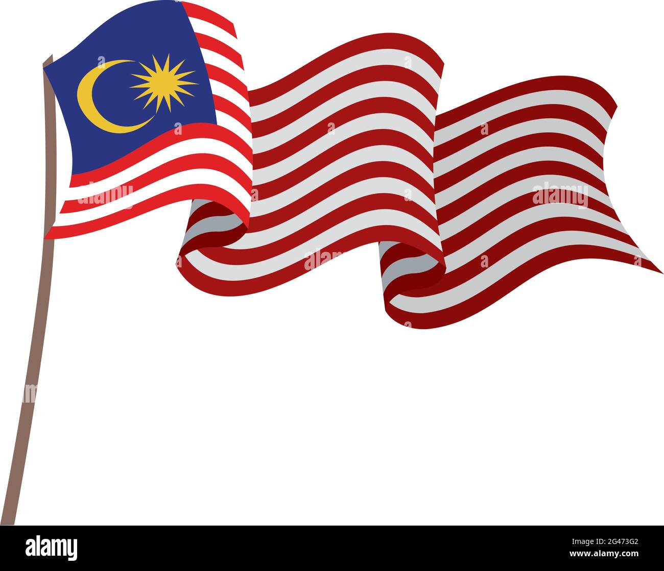 malaysia flag icon Stock Vector Image & Art - Alamy