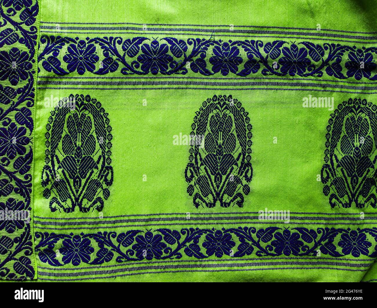 tribal pattern or ethnic pattern is used for assam motif design or muga ...