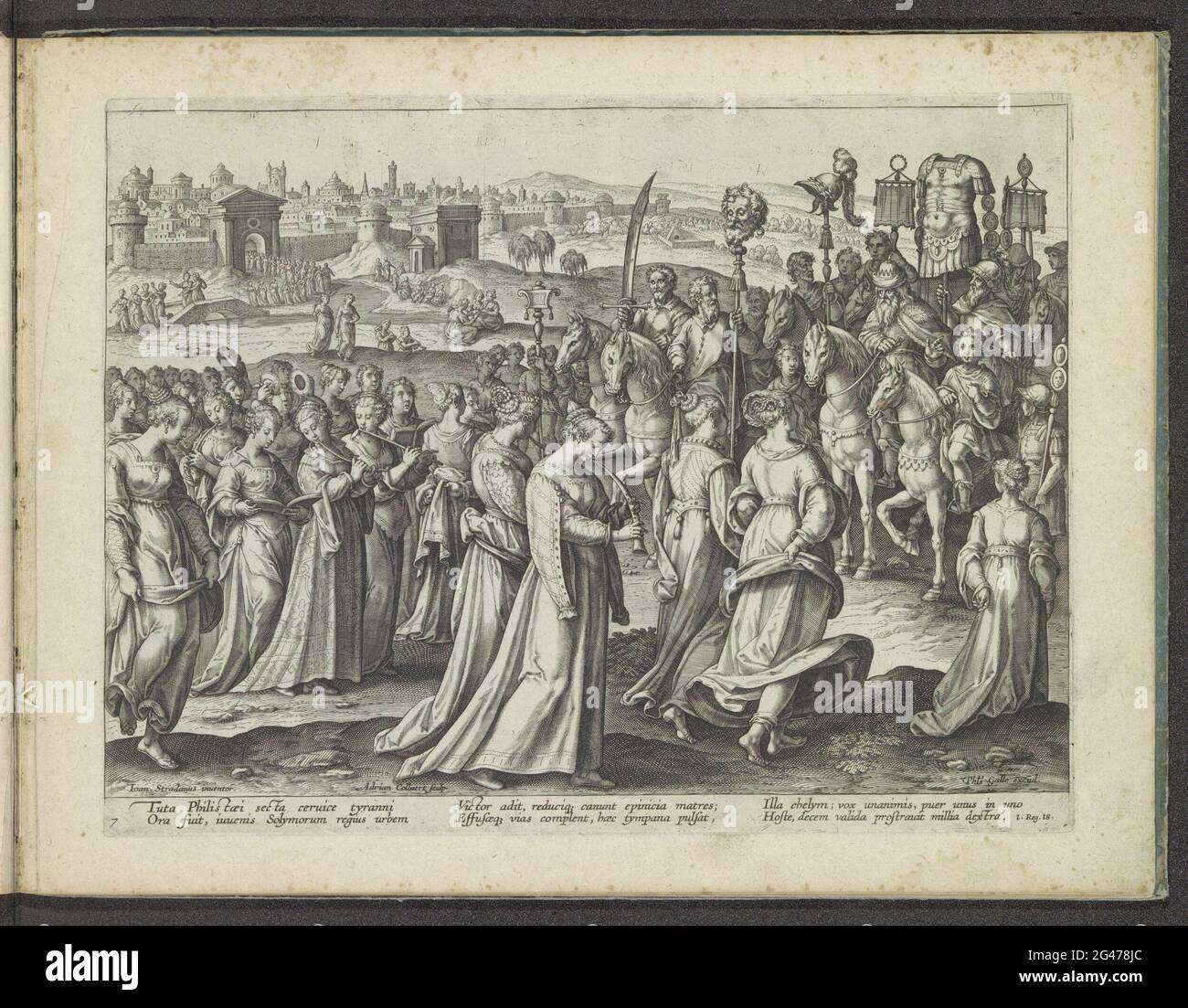 Davids triumph; Praise to music; Encomium Musices. After Davids victory ...